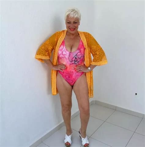 Denise Welch Embraces Curves Lumps Bumps And Saggy Boobs In Stunning