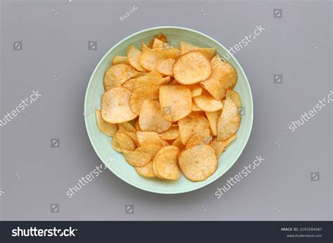 Indonesian Traditional Snack Named Keripik Singkong Stock Photo 2193284587 Shutterstock