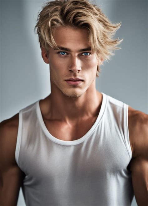 Hot Masculine Blond Man Ai Generated Artwork Nightcafe Creator