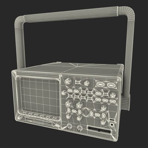 Oscilloscope Agilent Technologies 54620 3d Max