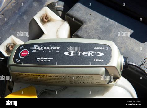 A Modern Compact Microprocessor Controlled Car Battery Charger Stock