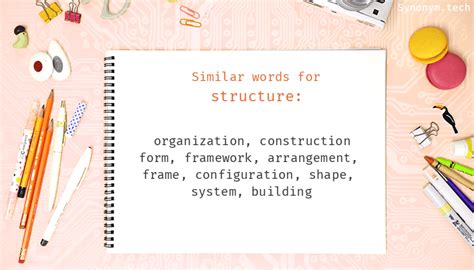 Structure Synonyms Similar Word For Structure