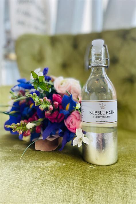 Bubble Bath T Set Flowers And Relaxation Orchard Lane Flowers