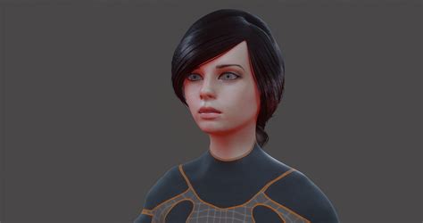 Blender 2 8 Ellie 3d Model Turbosquid 1362211
