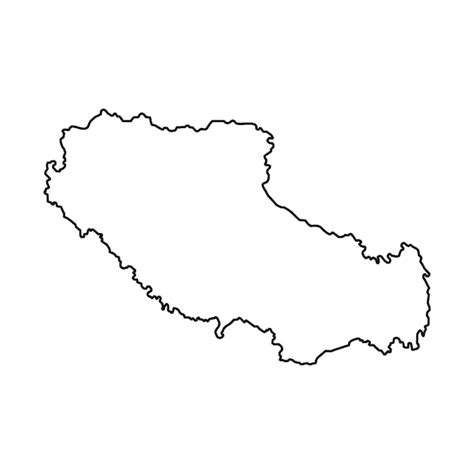 Xizang Map Xizang Map Xizang Province An Autonomous Region Of China