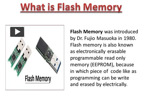 What Is Flash Memory With Its Types Examples And Devices