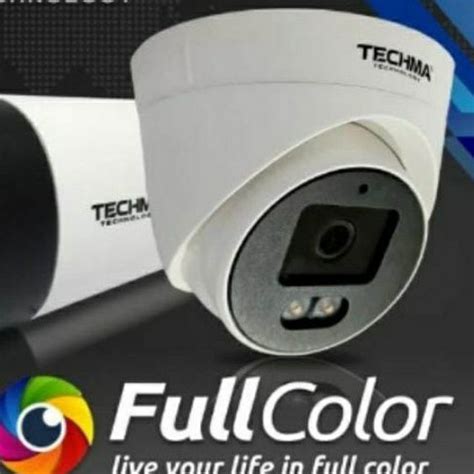 Jual Kamera Cctv Indoor 2 Mp Fullcolor Techma Inddor Shopee Indonesia