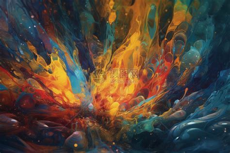 抽象色彩背景插画图片下载 正版图片600376646 摄图网
