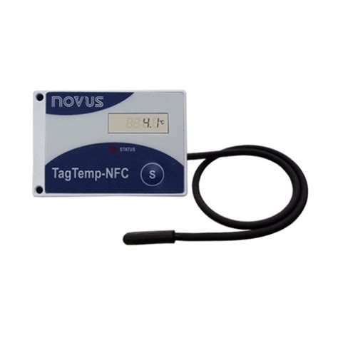 Data Logger portátil TagTemp NFC LCD ABS