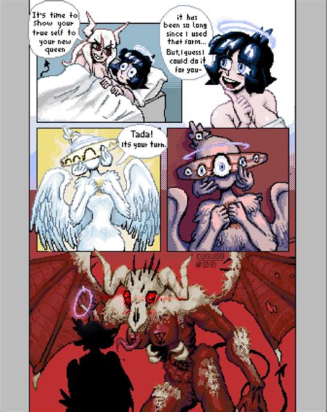 Lucifer And Azazel Helltaker Drawn By Cugu Danbooru