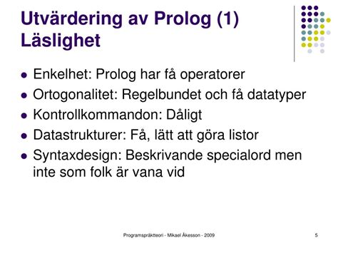 Ppt Prolog Powerpoint Presentation Free Download Id5746797