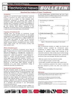 Dissolved Gas Analysis Of Power Transformer Dissolved Gas Analysis Of Power Transformer Pdf