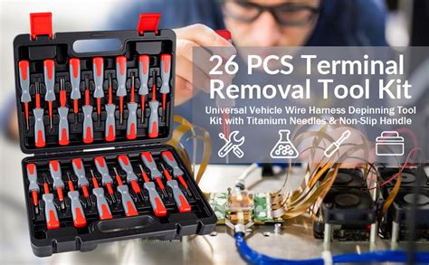 Viibrra 26 Pcs Terminal Removal Tool Kit Depinning Tool