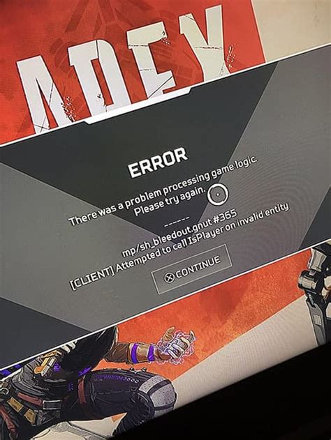 Apex Legends Community Tormented By New Error Code Dexerto