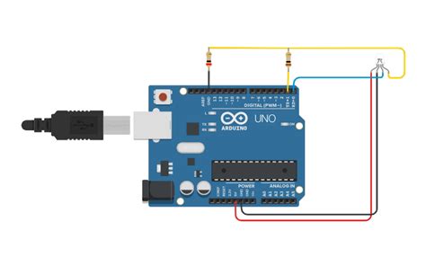 Circuit Design Bluetooth Module Arduino Tinkercad
