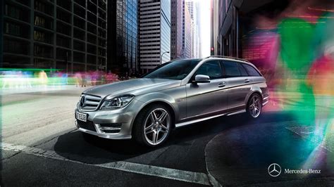 Mercedes Benz C Class Luxury Wagon Wallpaper Preview
