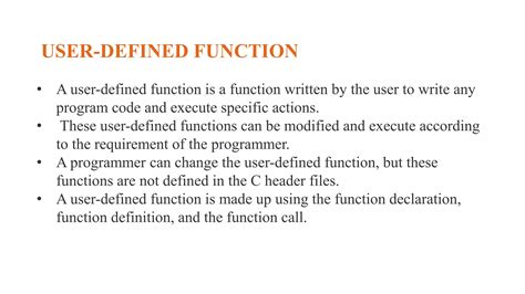 C Programming C Libraries And User Defined Librariespptx