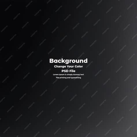 Psd 추상적인 검은색 그라디언트 배경 빈 어두운 텍스처 벽지 프리미엄 Psd 파일