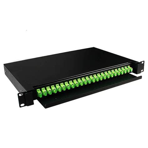 Fiber Optical Equipment Patch Panel Terminal Box 12 Cores 24 Cores Sliding And Non Sliding Fc Lc