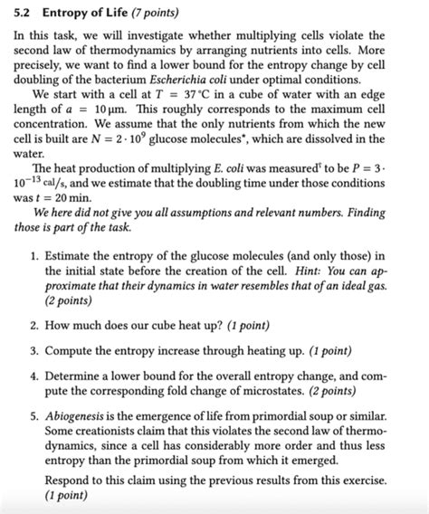 Approximating Glucose As An Ideal Gas Can We Calculate Entropy • Physics Forums