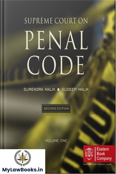 Ebcs Supreme Court On Penal Code By Surendra Malik And Sudeep Malik 5 Vols