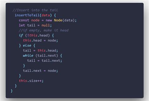 Linked Lists In Javascript With Es6