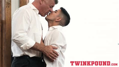 Hard Fucker Twink Milo Miles Seduces Hot Dilf Coach Stone