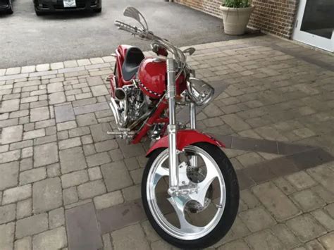 2001 Bourgets Bike Works Custom Chopper Clean Low Blow Roger Bourget Motorcycle