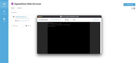 Ispeedhostnet Web Services Virtual Private Servers