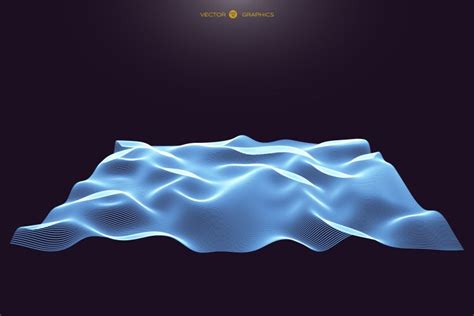 Abstract Heating Map With Scale Frame Royalty Free Vector