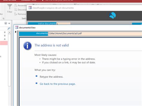 Solved Ms Access Webbrowser Address Not Valid Experts Exchange