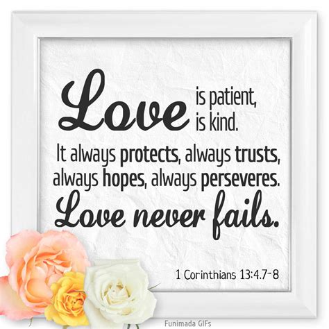 Love Is Patient Love Is Kind 1 Corinthians 13 At Shirley Vining Blog