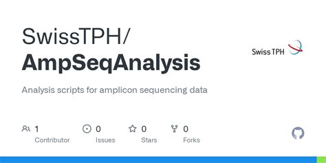 Github Swisstphampseqanalysis Analysis Scripts For Amplicon