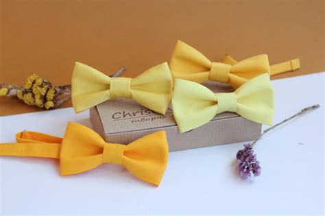 Жовті метелики — цена 266 грн в каталоге Галстуки и бабочки Купить аксессуары по доступной цене