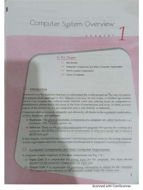 Computer Class 11 First 2 Chap Pdf