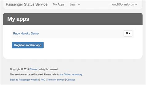 Introducing The Passenger Status Service For Heroku