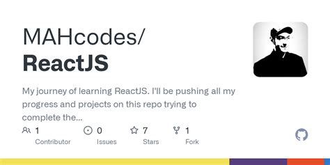 Github Mahcodes Reactjs My Journey Of Learning Reactjs I Ll Be Pushing All My Progress And