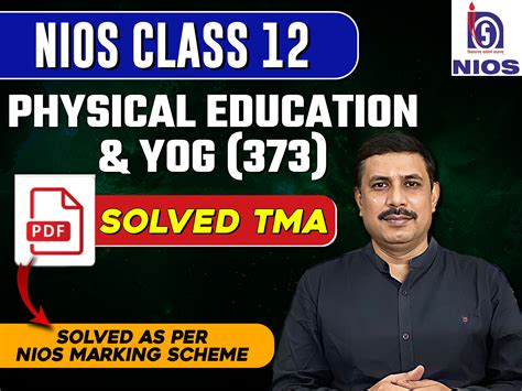 Best Nios Class 12th Physical Education And Yog 373 English Medium