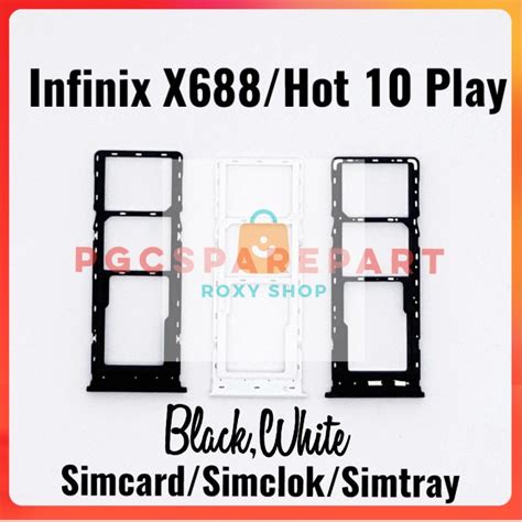Jual Original Simtray Infinix X688 Hot 10 Play Tempat Simcard Simlock Shopee Indonesia