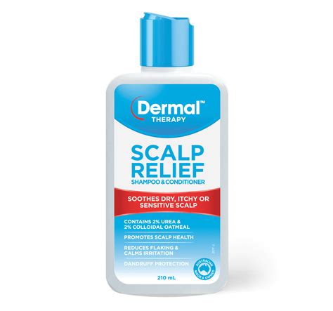 Scalp Relief Shampoo Conditioner Dry Scalp Dermal Therapy