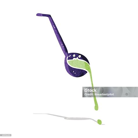 말풍선이 있는 국자 가득 찬에 대한 스톡 벡터 아트 및 기타 이미지 가득 찬 국자 그리기 Istock