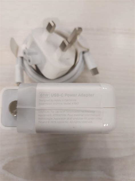 Apple Original Authentic USB C Power Adapter W Computers Tech Parts Accessories