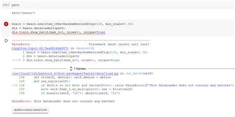 Lesson 2 Dataloader Doesnt Contain Any Batches Part 1 2019 Fast