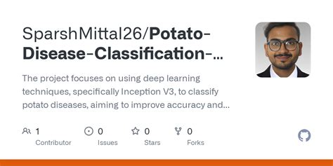 GitHub SparshMittal26 Potato Disease Classification Using Inception V3 The Project Focuses On
