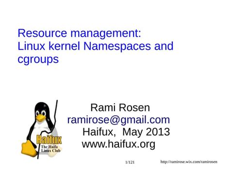 Lxc Namespacepdf