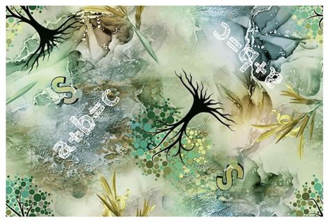 Premium Vector Digital Effect Pattern Design