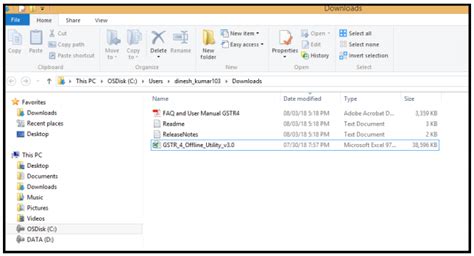 Downloading The Gstr 4 Offline Tool