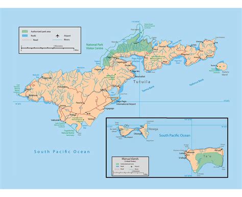 Maps Of American Samoa Collection Of Maps Of American Samoa Oceania