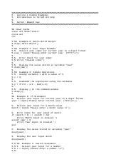 MATLAB Lecture 01 Examples M Lecture 1 Coding Examples