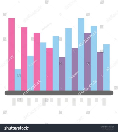Bar Graph Relative Frequency Depicting Histogramのベクター画像素材ロイヤリティフリー 1157755027 Shutterstock